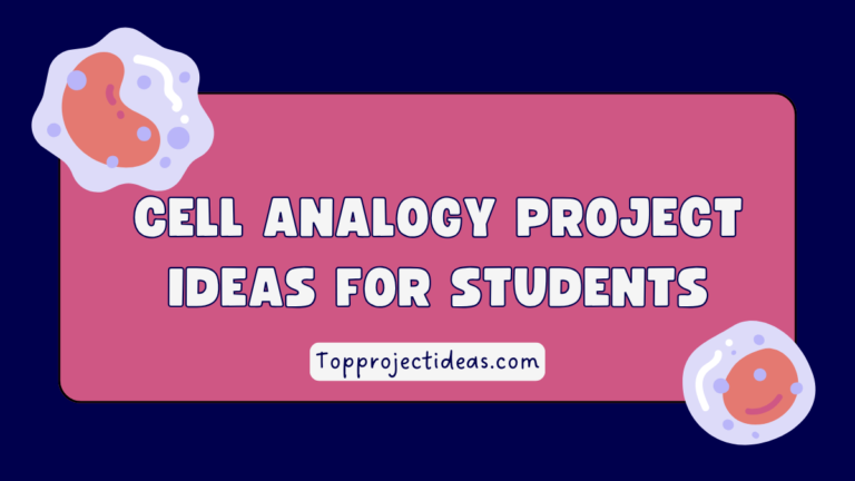 240 Cell Analogy Project Ideas For Students